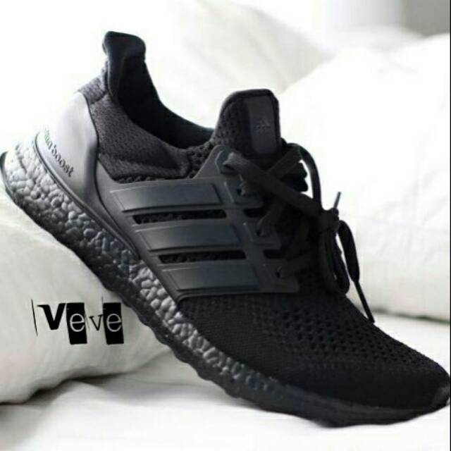 Adidas Ultra Boost 4.0 นิ้ว Full Black นิ้ว ของแท้ พรีเมี่ยม | Shopee ...