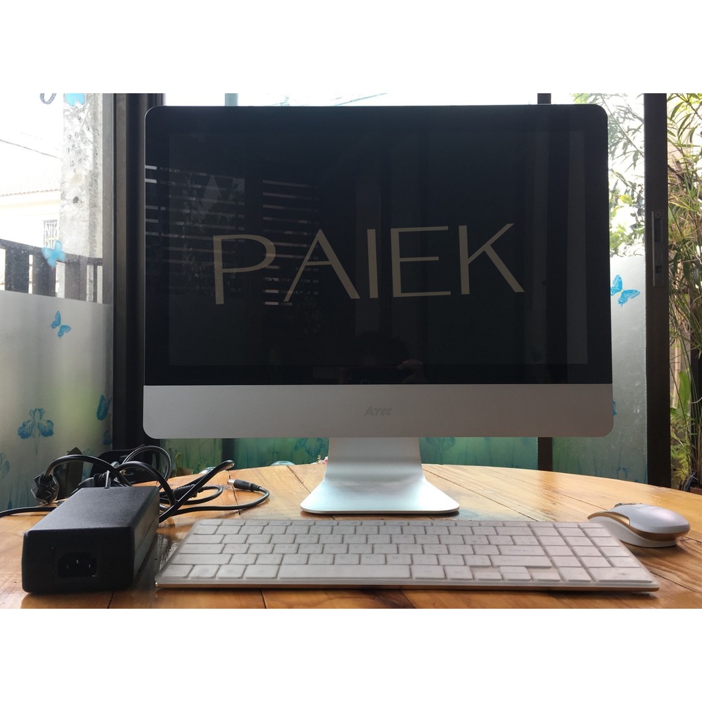 ATEC All in One PC คอมพิวเตอร์ตั้งโต๊ะพร้อมคีย์บอร์ดและเม้าส์ไร้สาย ส่งฟรี Kerry | Shopee Thailand