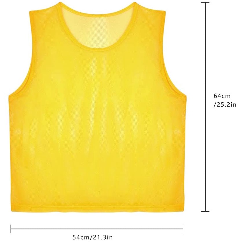 Seedopia Sports Nylon Mesh jersey Vest For Adults Kids, Youth Sports ...