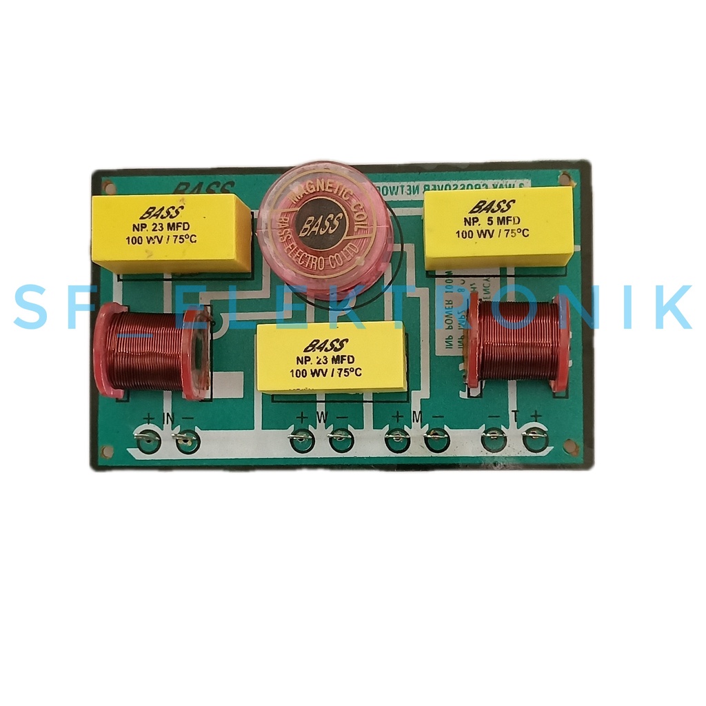 Passive Crossover Kit 3 Way Network BASS BA-309 | Shopee Thailand
