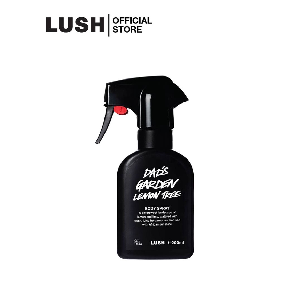 LUSH DAD'S GARDEN LEMON TREE BODY SPRAY 200ml สเปรย์น้ําหอม สเปรย์ฉีด ...