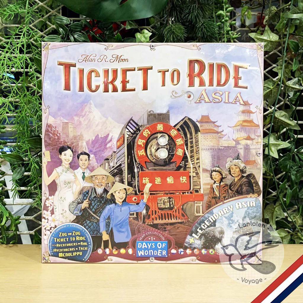 [สินค้าขายดี] Ticket to Ride Map Collection: Volume 1-7/Asia/Africa ...