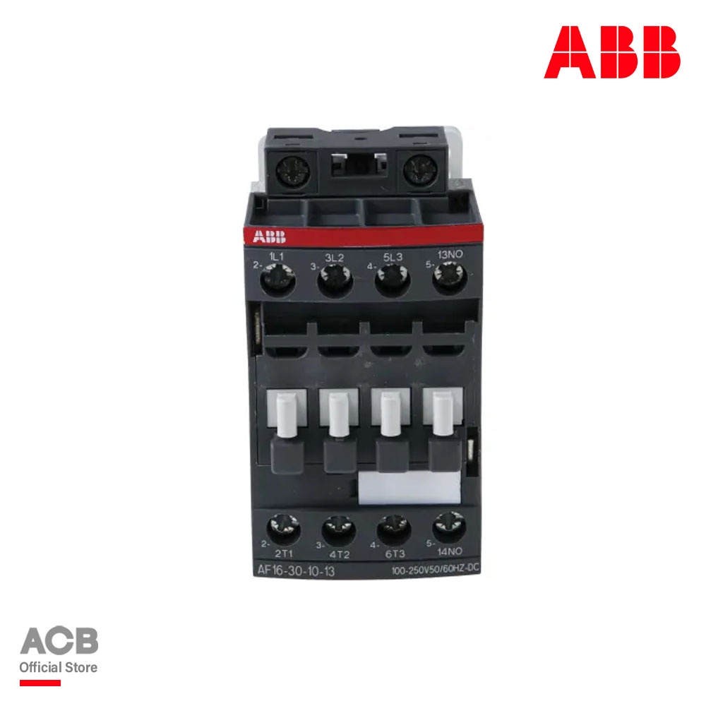 ABB AF Range AF16 3 Pole Contactor - 30 A, 230 V ac Coil, 3NO, 7.5 kW รหัส AF16-30-10-13 ...
