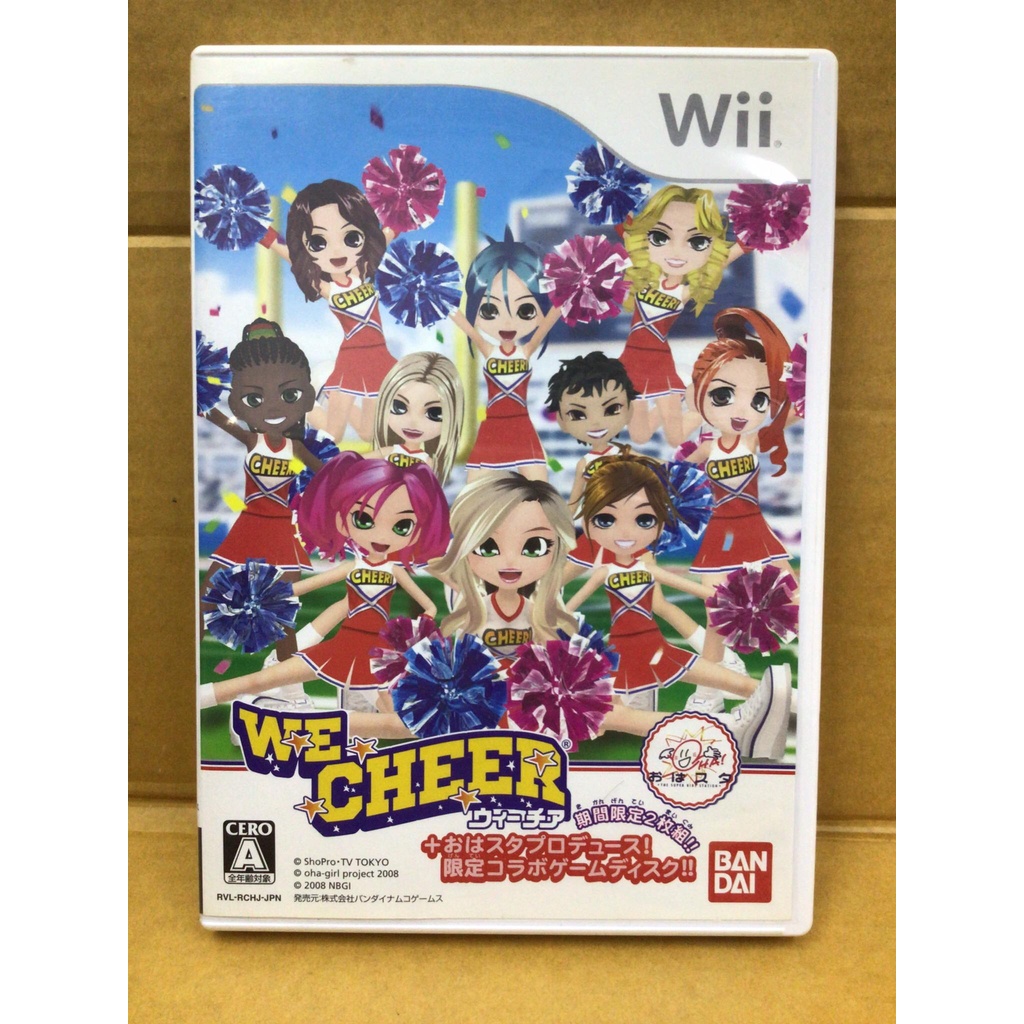 แผ่นแท้ [Wii] We Cheer (Japan) (RVL-P-RCHJ) | Shopee Thailand