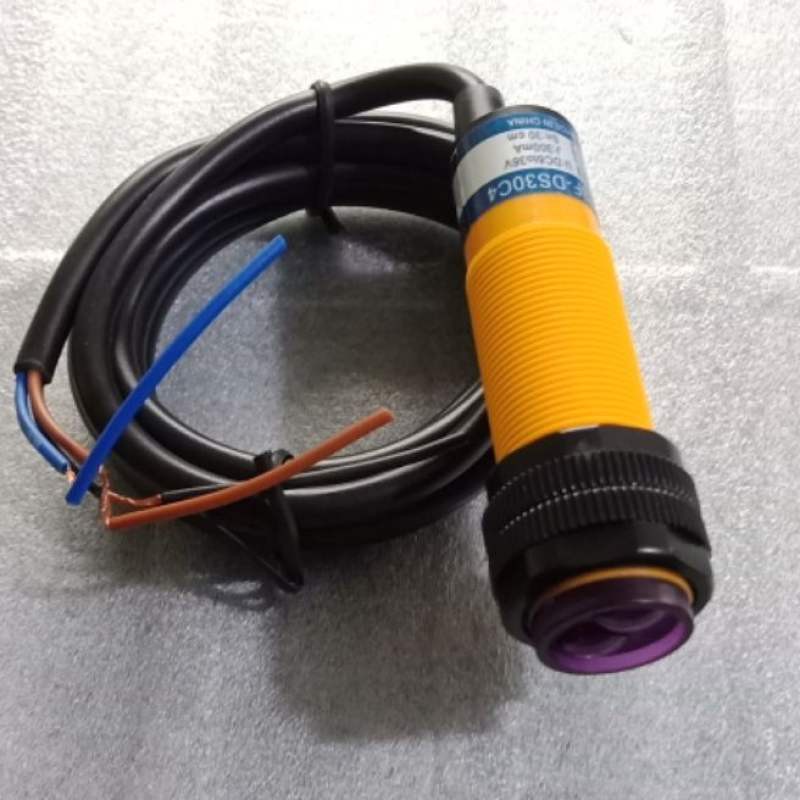 E3f Ds30c4 แพ็ค5ตัว เซ็นเซอร์ 3สาย Dc6 36v ชนิด Npn No Sensorจับระยะ