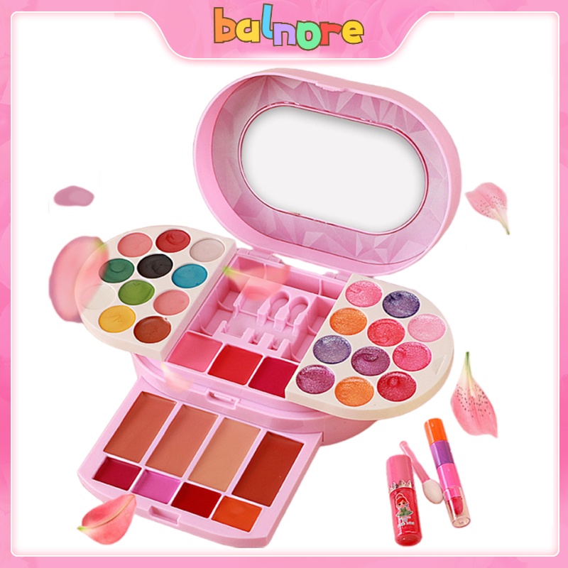 balnore ชุดกระเป๋าเครื่องสำอางค์เด็ก | Shopee Thailand