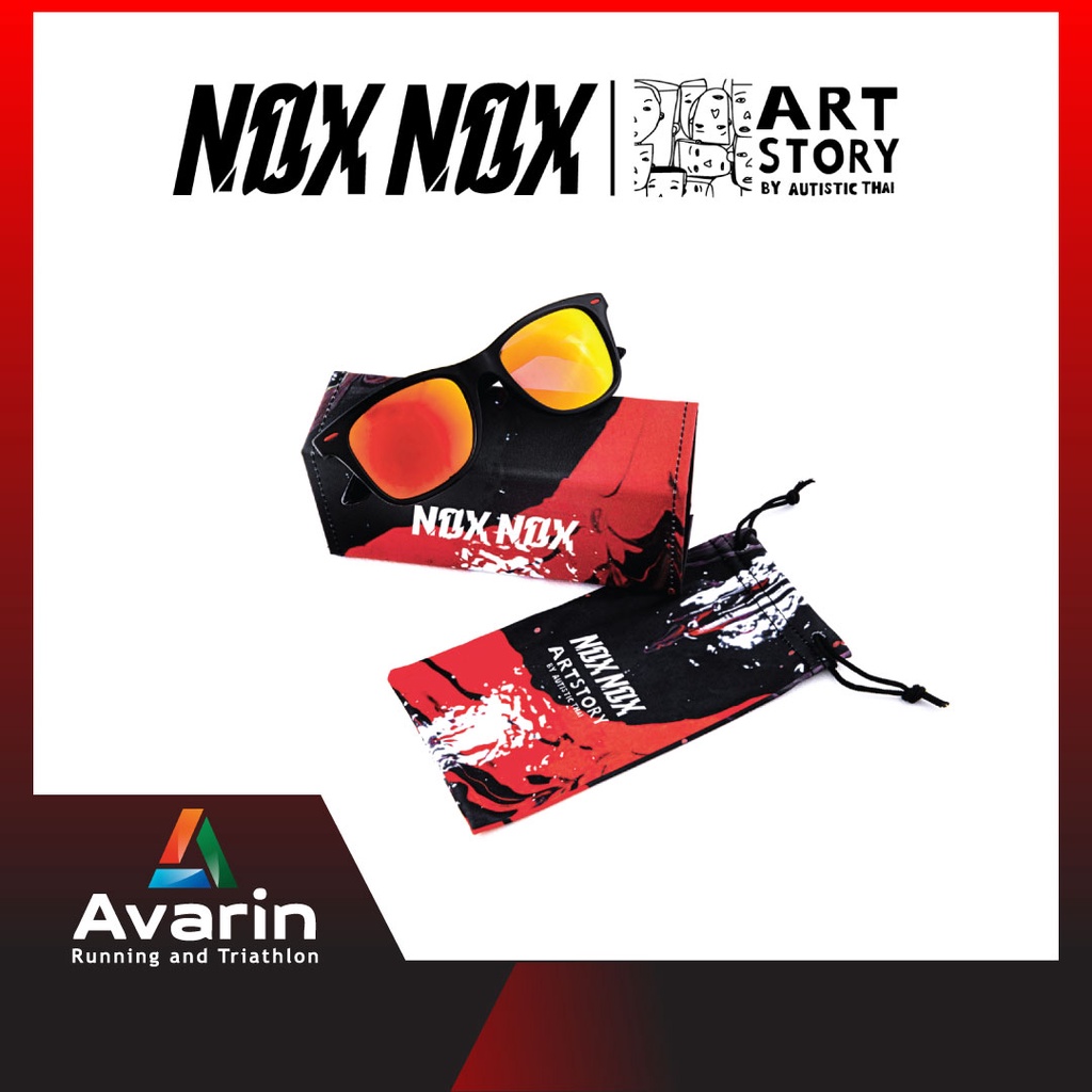 NOXNOX x Art Story By Autistic Thai ป้องกันกัน UV 400 ได้ 100% : Avarin ...
