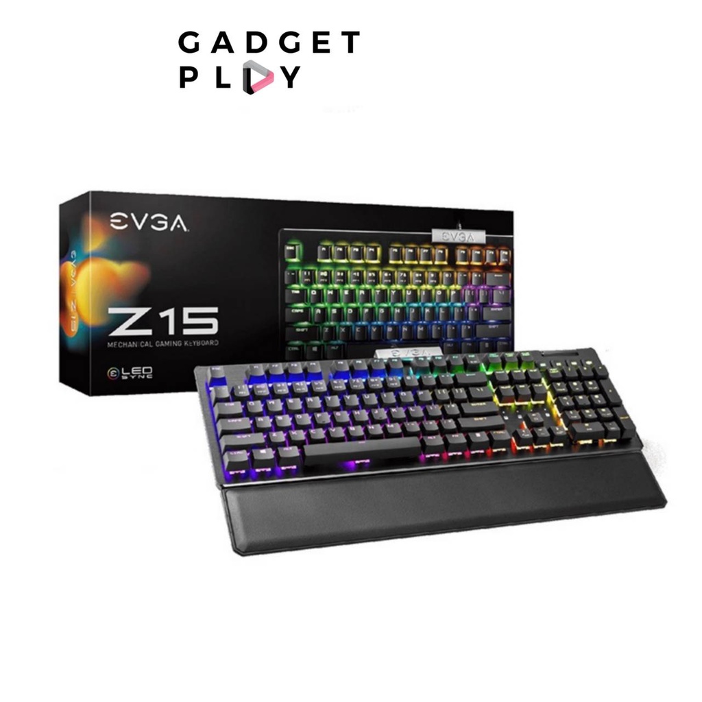 [กรุงเทพฯ ด่วน 1 ชั่วโมง] Keyboard คีย์บอร์ด EVGA Z15 RGB Gaming ...