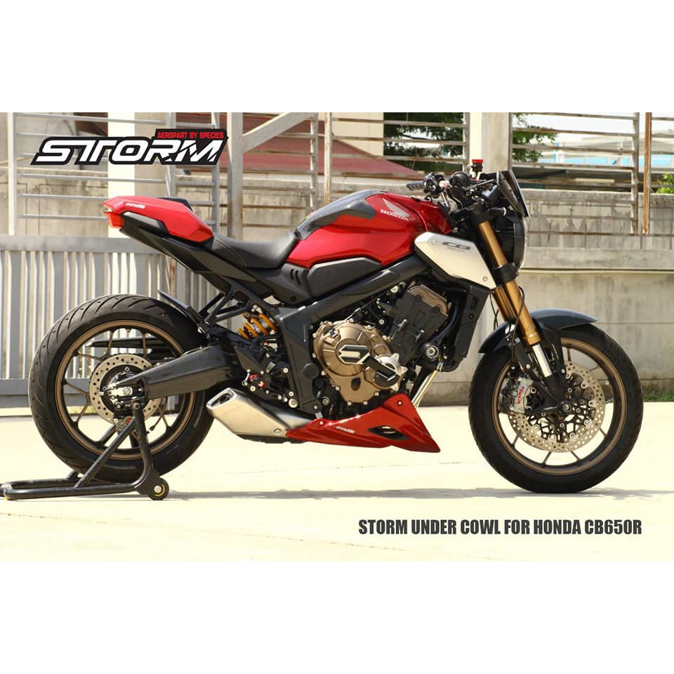 สุดยอด!! STORM อกล่าง สำหรับ Honda cb650f และ cb650r 2013-2025 Under ...