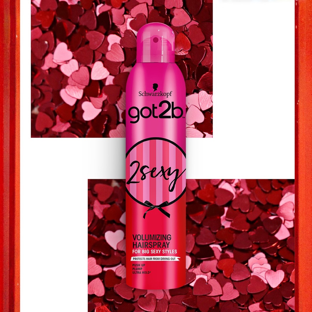 Schwarzkopf got2b 2sexy Volumizing Hairspray 300ml | Shopee Thailand