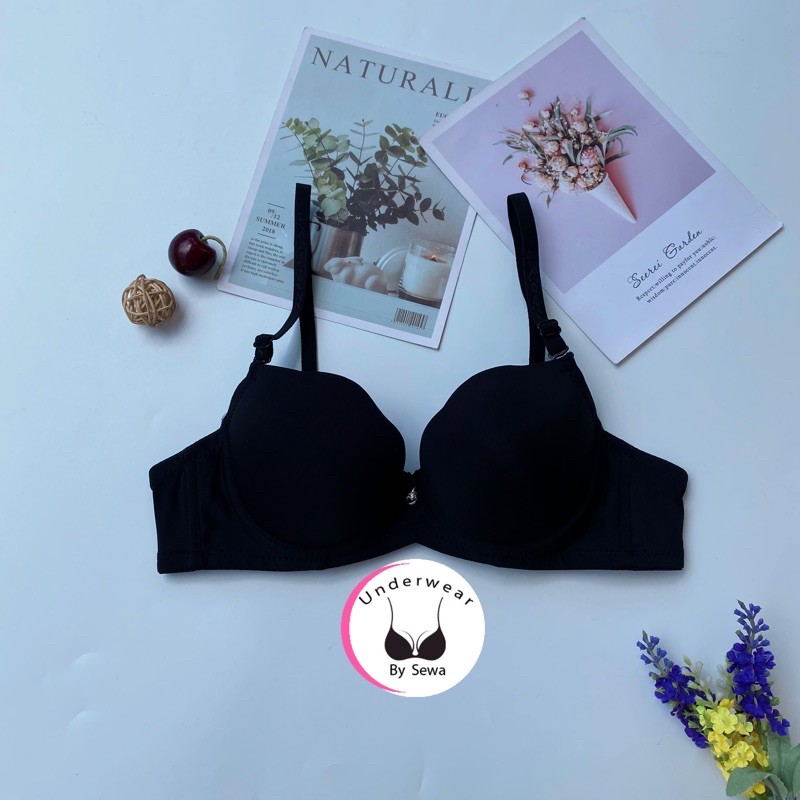 เสื้อใน ไซร้เล็ก ทรง3/4คัพA ฟองบางมีโครง ขอบหยัก(K915) | Shopee Thailand