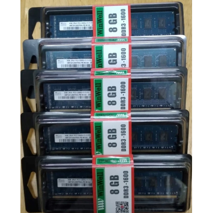 RAM DDR3 8GB BUS 1600 ประกัน 1 ปี ใส่ได้ทั้ง intell และ AMD | Shopee ...