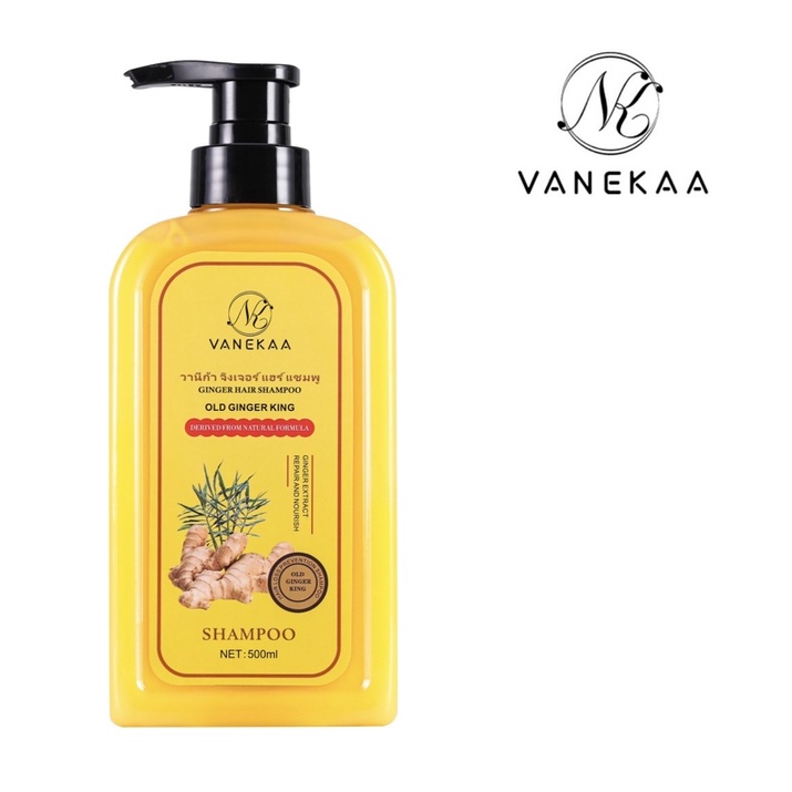 VANEKAA GINGER HAIR SHAMPOO วานีก้า จิงเจอร์ แฮร์ แชมพู | Shopee Thailand