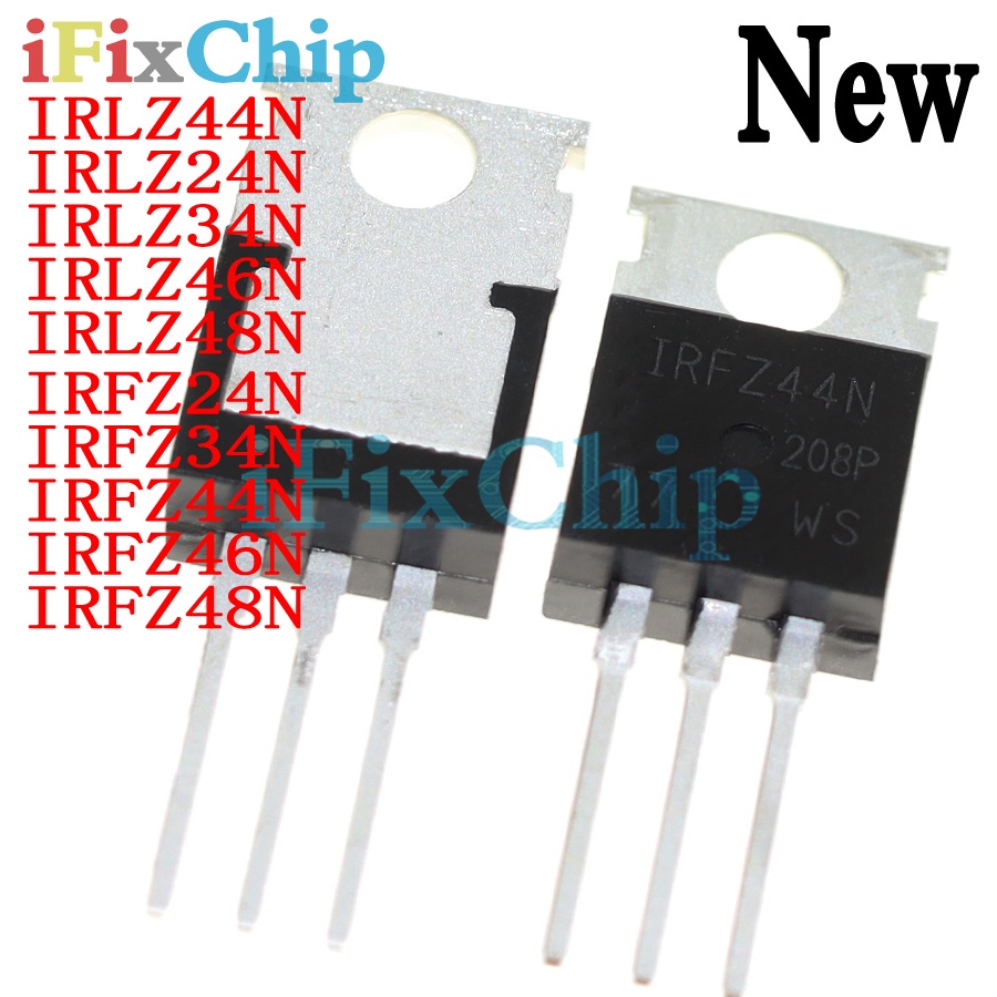 วงจรรวม IRLZ44N TO-220 IRLZ44 IRLZ24N IRLZ34N IRLZ46N IRLZ48N IRFZ24N ...