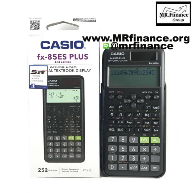 Casio fx-85es Plus 2nd Edition ของใหม่ ของแท้ | Shopee Thailand