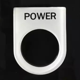 เนมเพลทอะคริลิค30mm POWER . | Shopee Thailand