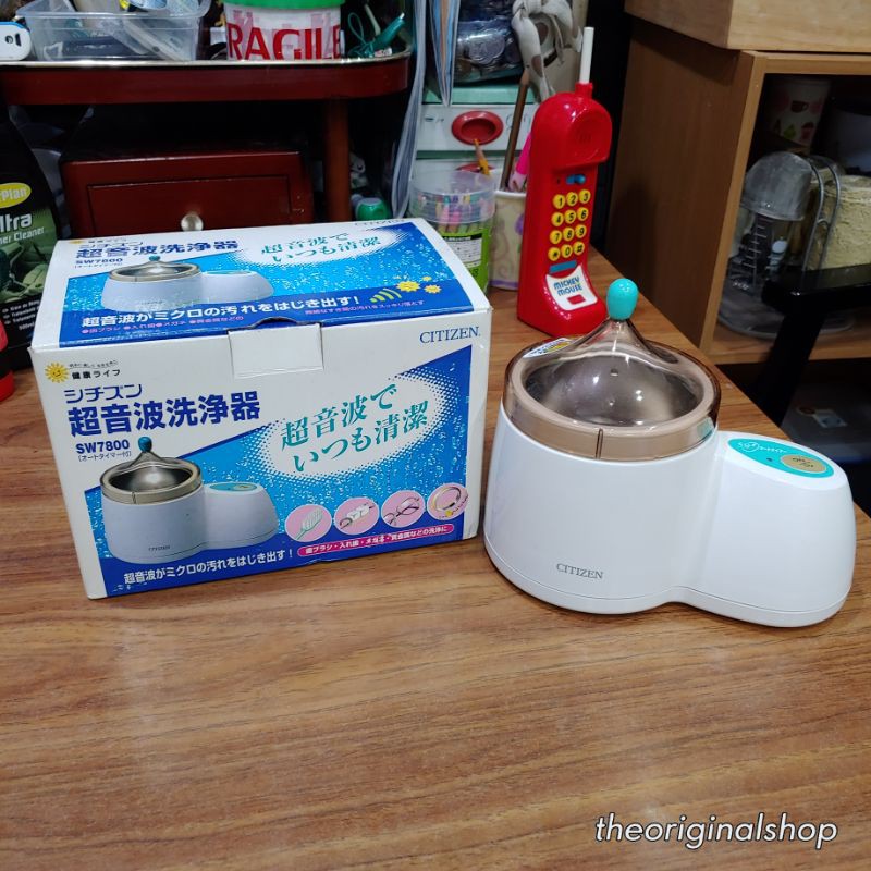 เครื่องล้าง ultrasonic cleaner Citizen SW7800 ไฟ 110v【มือ 2】 | Shopee ...