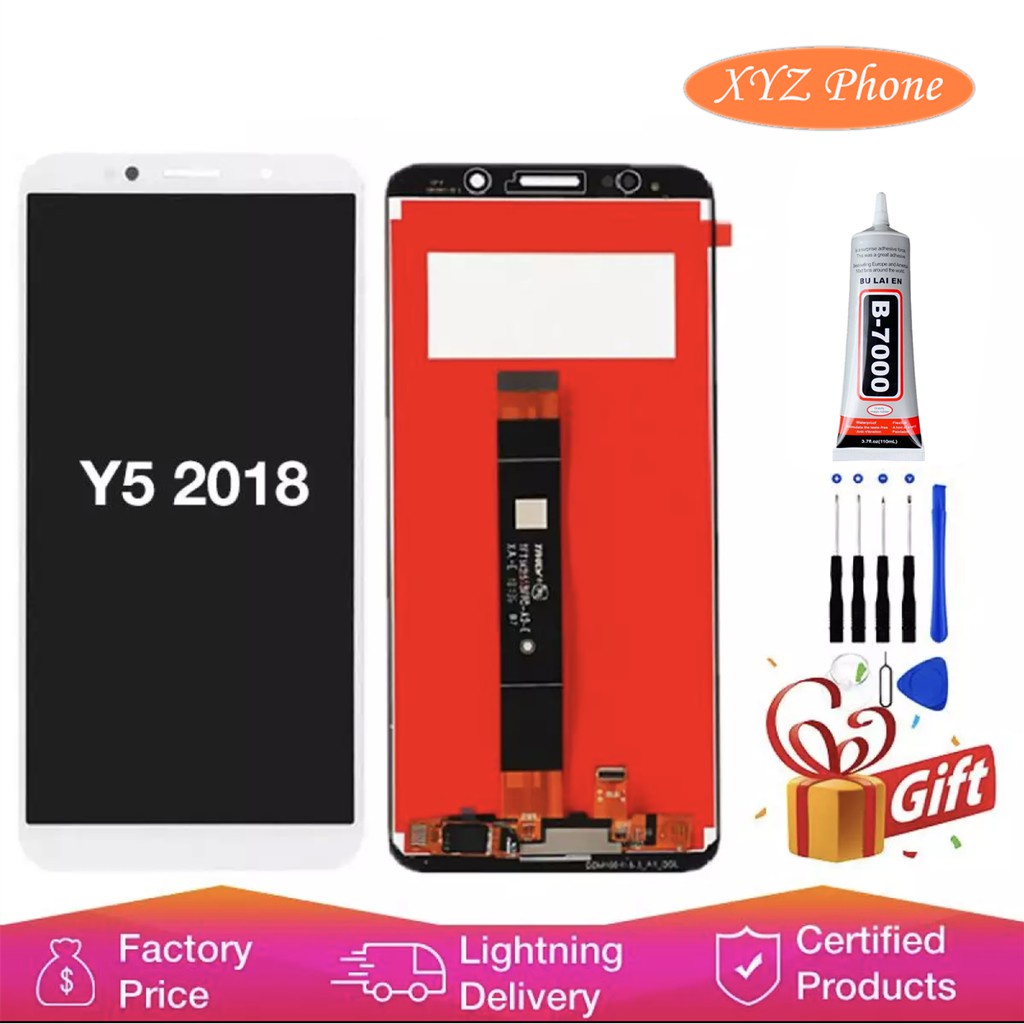 หน้าจอ LCD พร้อมทัชสกรีน - Huawei Y5 Pro (2018) / Y5 Prime (2018 ...