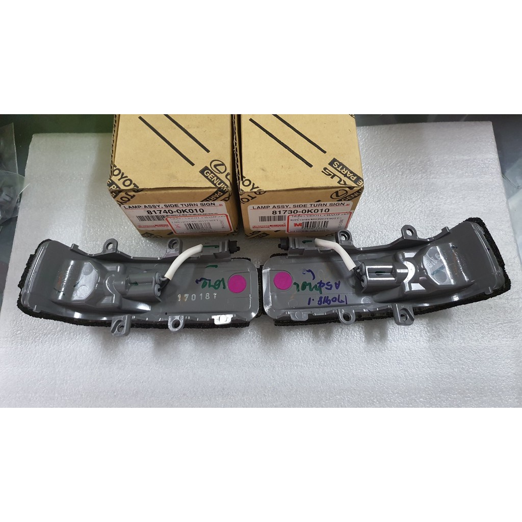 อุปกรณ์เสริมภายนอกรถยนต์ ☑ไฟเลี้ยวกระจกมองข้างวีโก้แชมป์ / Vigo Champ ...