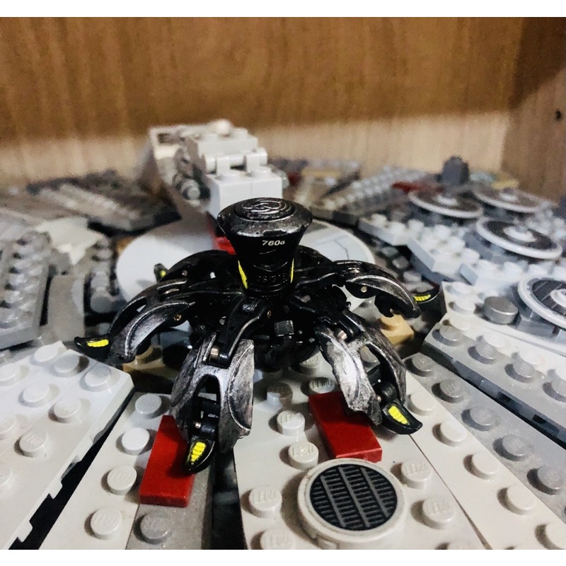 Bakugan Battle Brawlers Darkus Black Steel Freezer Bakusteel | Shopee ...