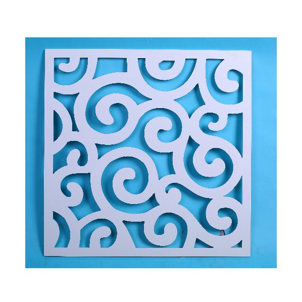 Bighot แผ่นพลาสวูดฉลุลาย ขนาด60*60*0.6 HY-004 สีขาว | Shopee Thailand