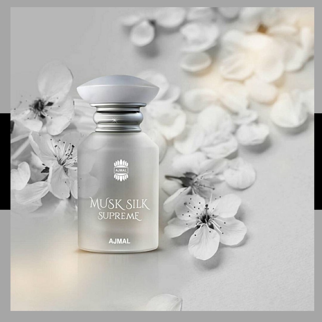 (New) Ajmal Musk Silk Supreme EDP 50 ML กลิ่นหอมดุจแพรไหมเปล่งประกายราว ...