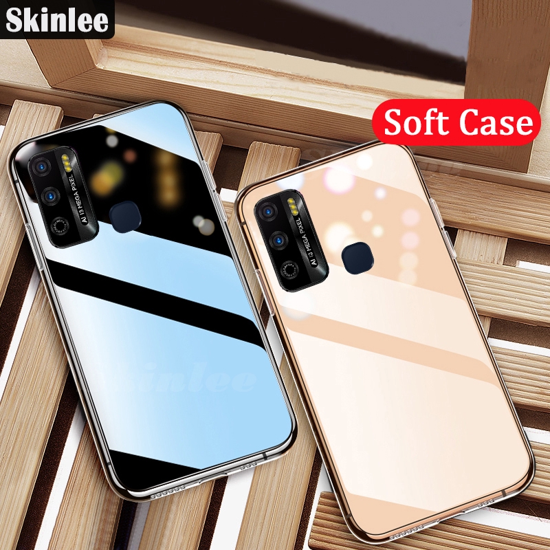 tpu เคสแบบใส infinix 9 play case 2 ชิ้นสําหรับ infinix hot 9 | Shopee ...