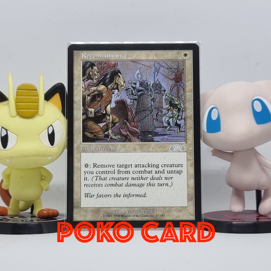Reconnaissance การ์ด Magic The Gathering ของแท้ จากชุด Exodus | Shopee ...