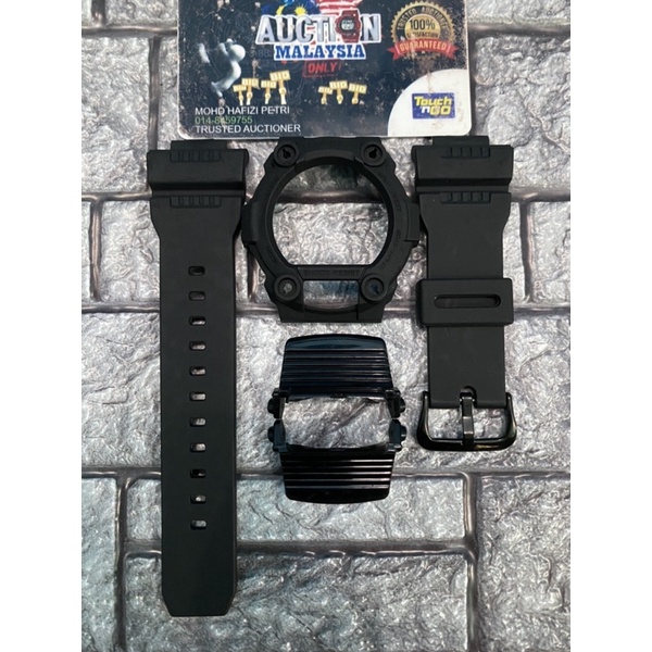 Bnb MAT MOTO G7900 GW7900 GR7900 สีดําล้วน + หัวเข็มขัด JAPAN HITAM ...