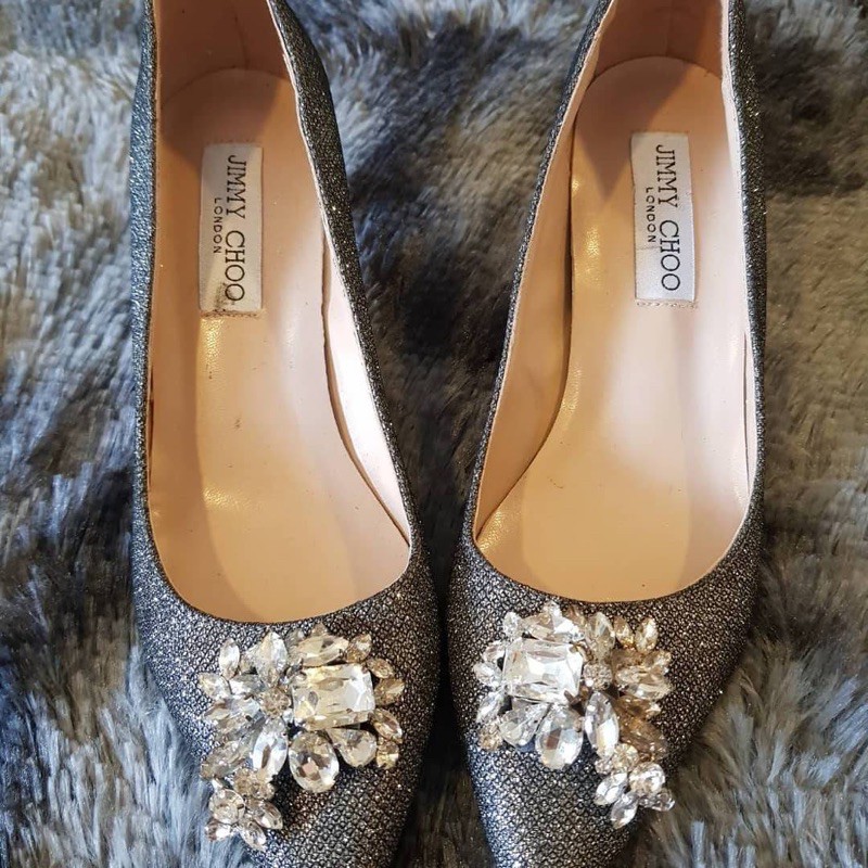 jimmy choo สภาพดีเพชรครบ | Shopee Thailand