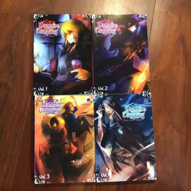 Vampire company SET(Book1-4) | Shopee Thailand