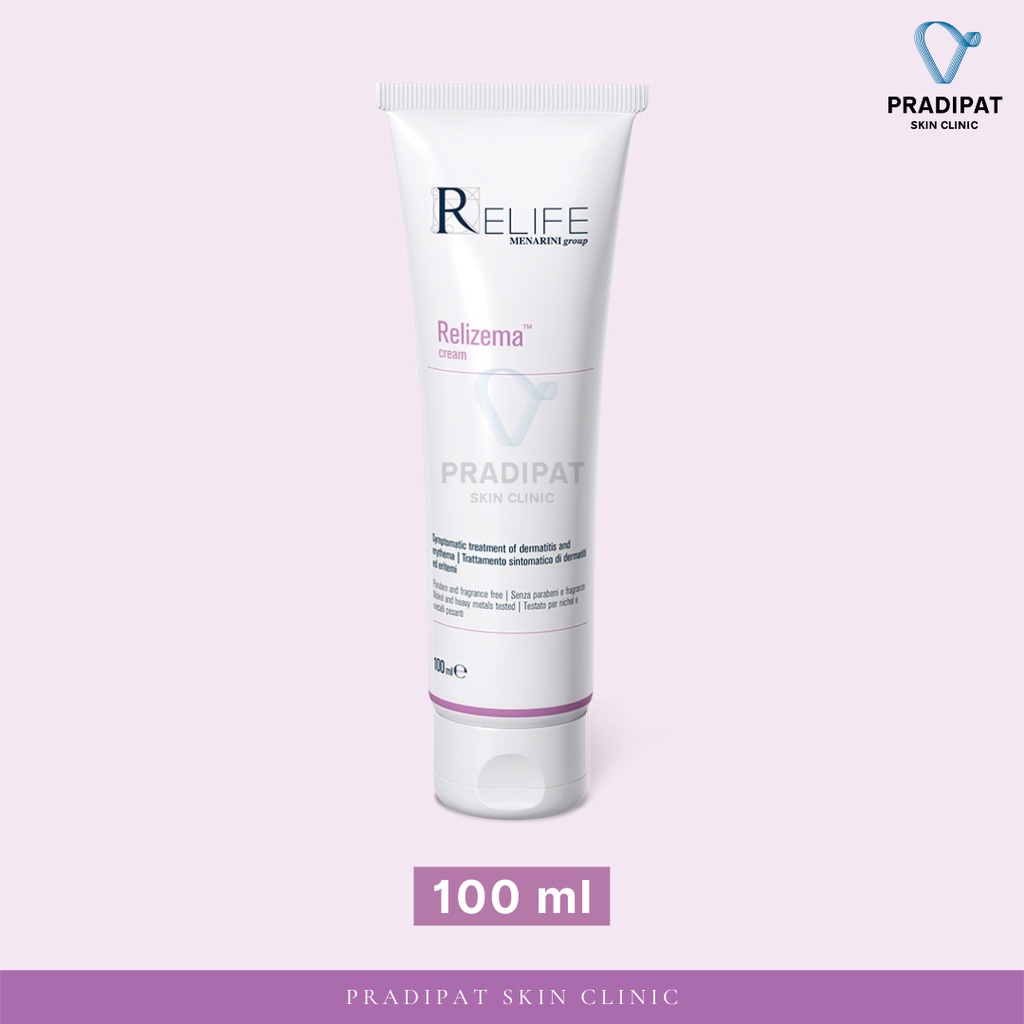 Relizema Cream 40 ml เรลิเซม่า ครีม ใหม่ สำหรับภูมิแพ้ผิวหนัง ผิวอักเสบ ...