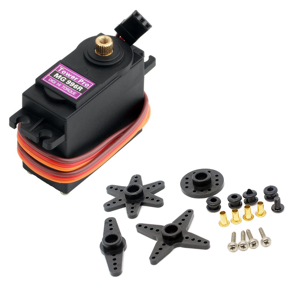 ชุดมอเตอร์ MG996R 12kg Torque Digital Metal Gear servo พร้อมแขนอุปกรณ์ ...