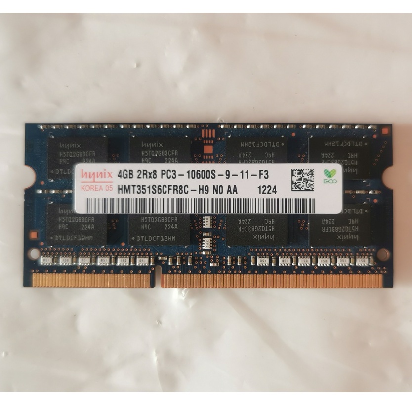 แรมโน๊ตบุ๊ค RAM Hynix DDR3 4GB 2Rx8 PC3-10600s (1333Mhz) | Shopee Thailand