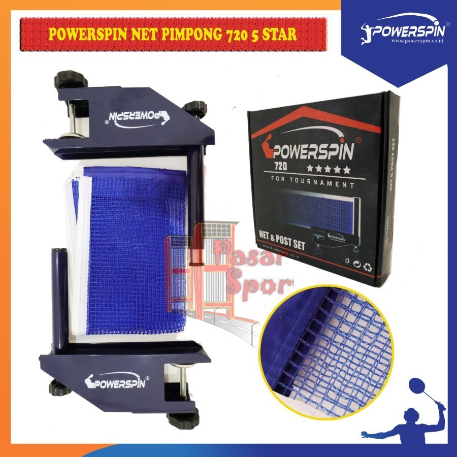 ตาข่ายปิงปอง - เสาปิงปอง POWERSPIN 720-5 STAR ORIGINAL IMPORT 1 คน Love This Item | Shopee Thailand