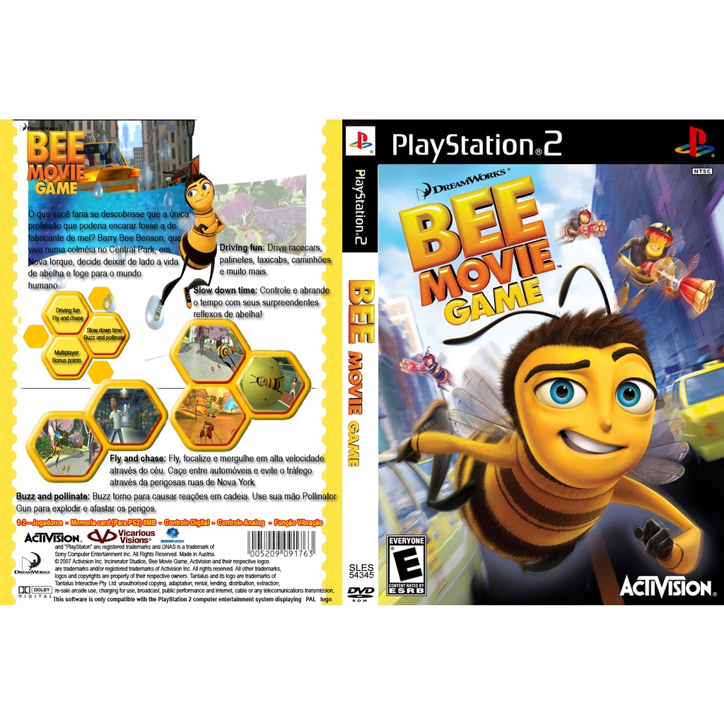 แผ่นเกมส์ PS2 Bee Movie คุณภาพ ส่งไว (DVD) | Shopee Thailand