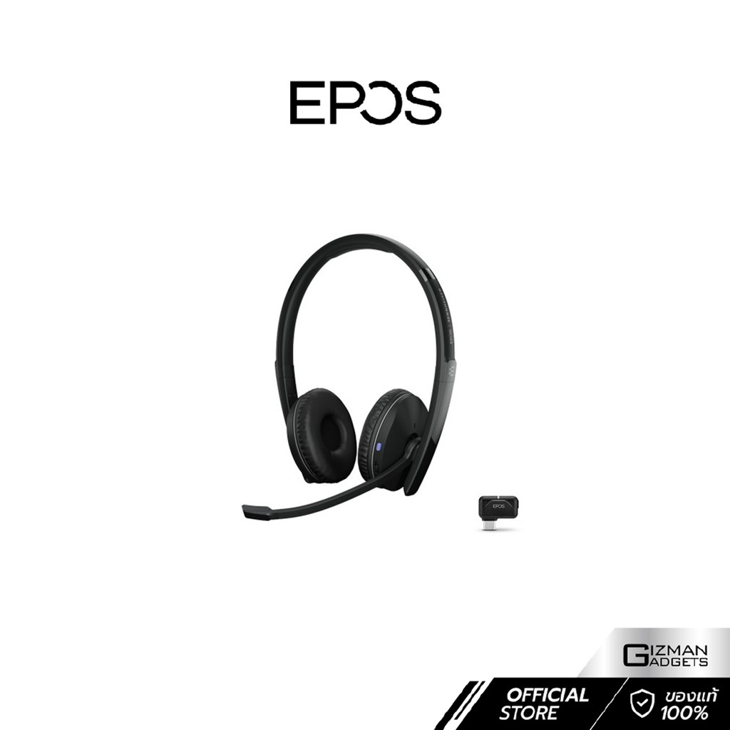 EPOS ADAPT 260 Stereo Bluetooth headset with USB-A Dongle | Shopee Thailand