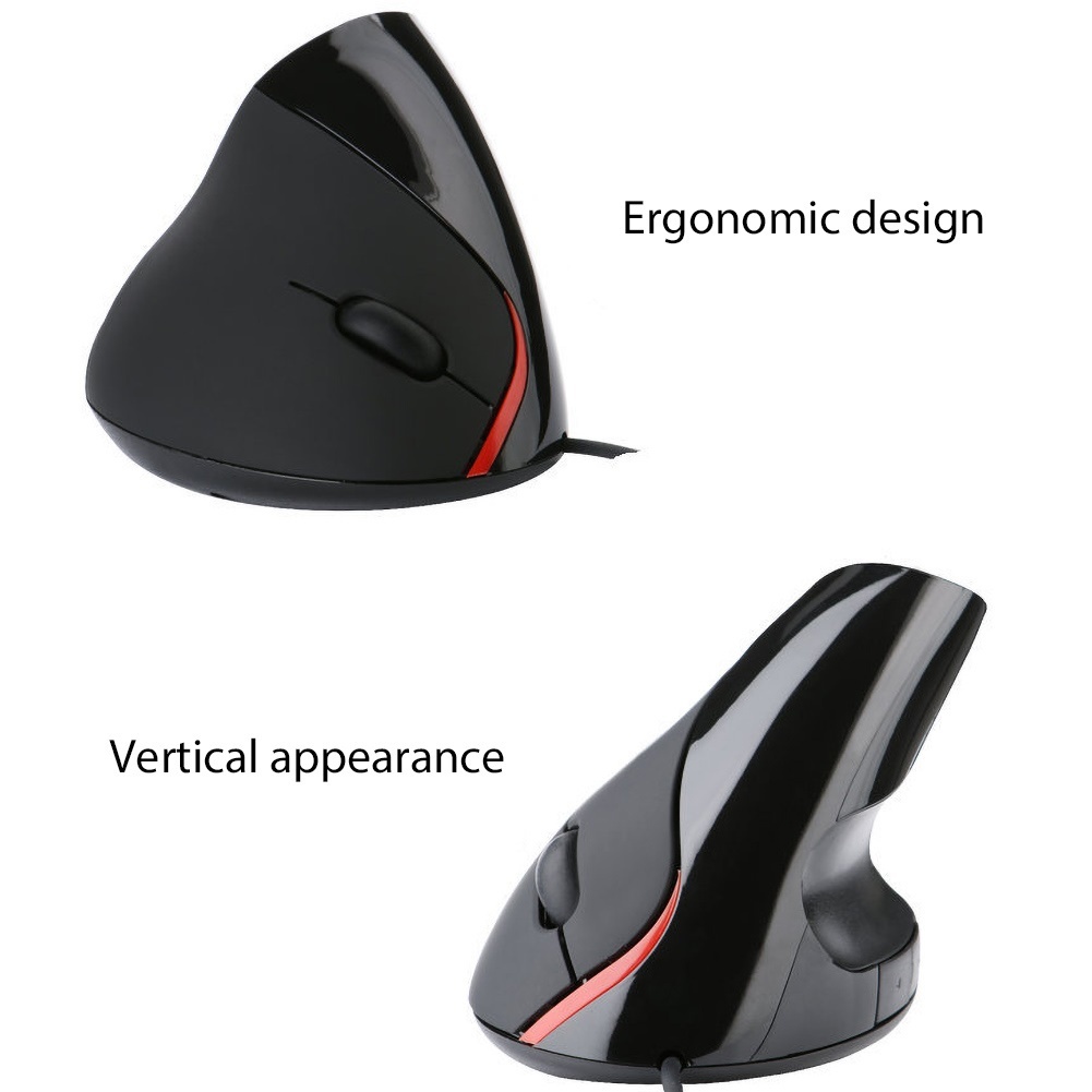 เมาส์แบบมีสาย Ergonomic Silent Mice เมาส์แนวตั้ง DPI ที่ปรับได้เข้ากัน ...