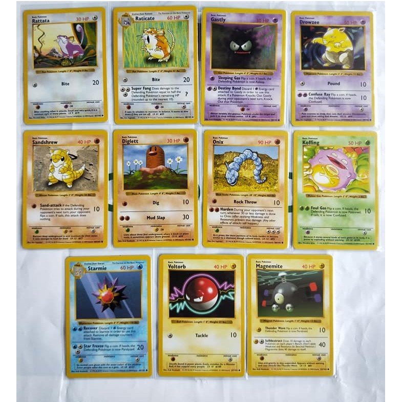 Pokemon Common Cards (ไม่มีของปลอม) | Shopee Thailand