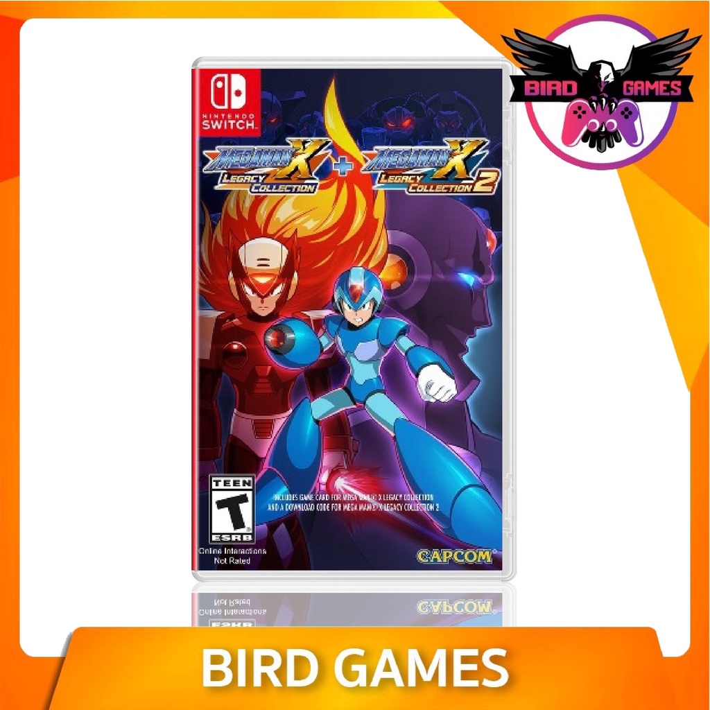 Megaman X Legacy Collection + Legacy Collection 2 Nintendo Switch Game ...