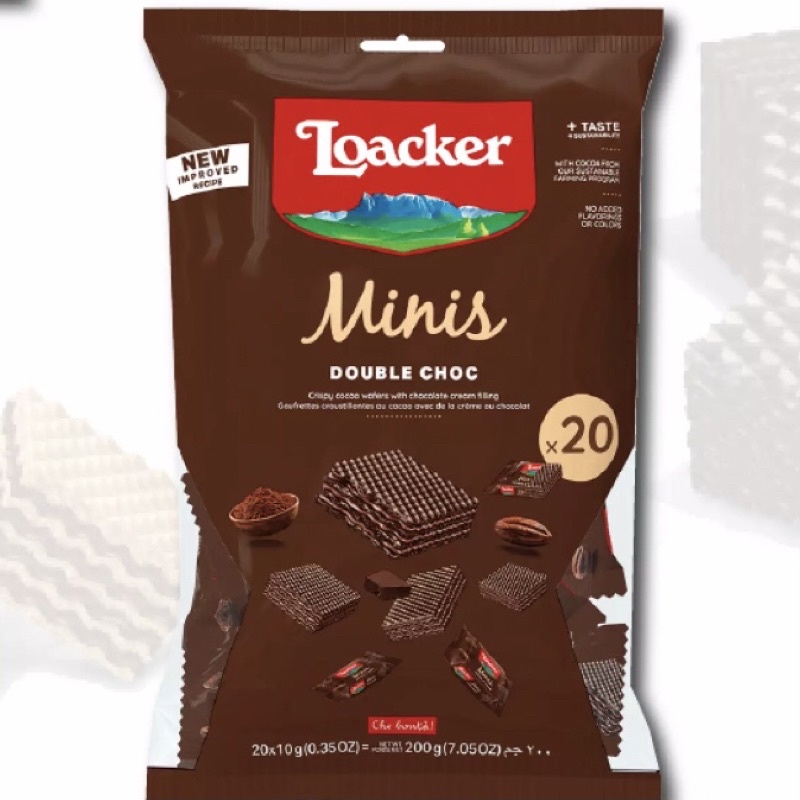 ล็อคเกอร์ Loacker 80-200 g ล็อคเกอร์เวเฟอร์ ควอดราตินี เวเฟอร์สอดไส้ ...