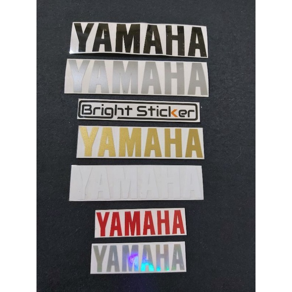 Yamaha STICKER ALL CUTTING SIZES | Shopee Thailand