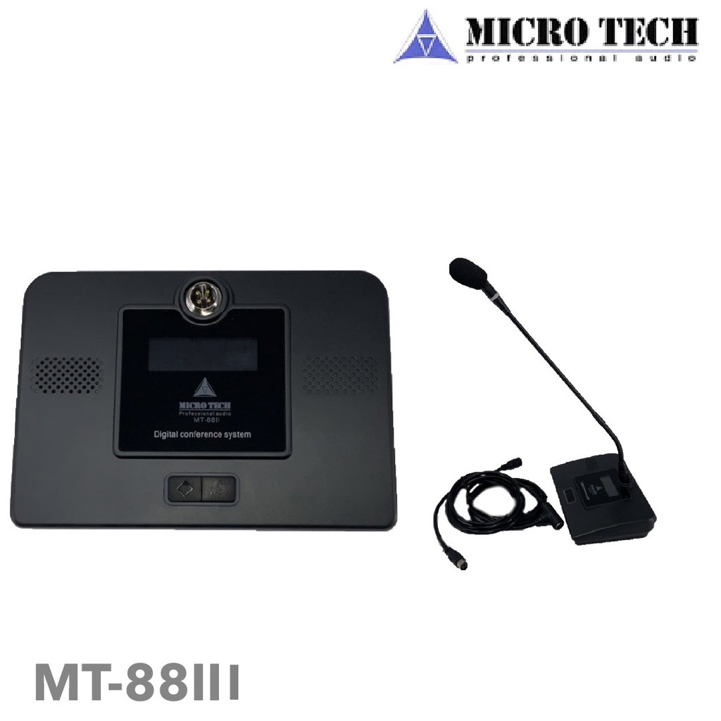 MICROTECH MT88III ไมค์ประชุมสำหรับผู้ร่วม ไมโครโฟนตั้งโต๊ะสำหรับงานประชุมประกาศก้านไมค์ยาว 42 ...