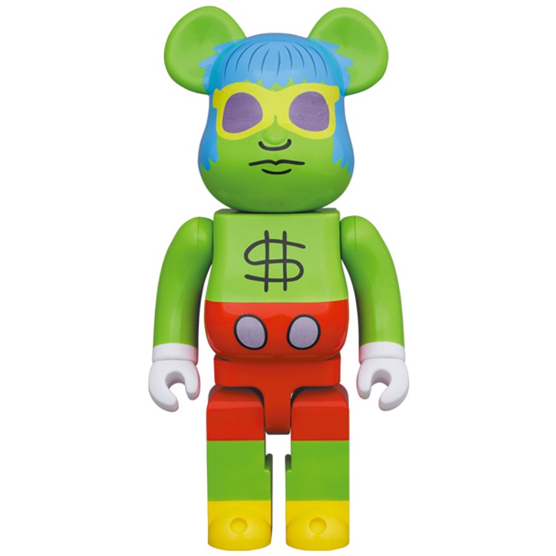 Bearbrick 400% Andy Mouse by Keith Haring | Shopee Thailand