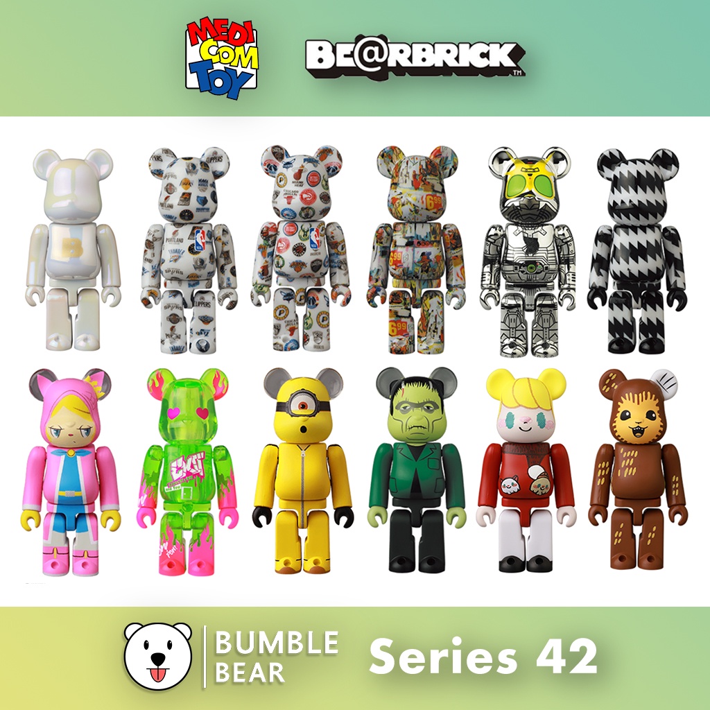 [‼️ของแท้, พร้อมส่ง‼️] 100% Bearbrick Series 42 | Shopee Thailand