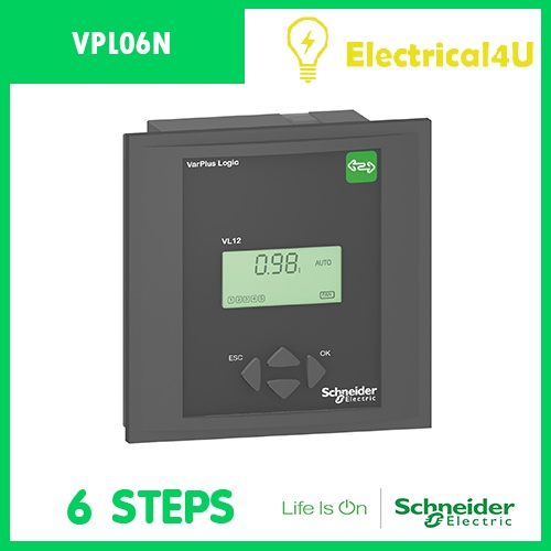 Schneider Electric VPL06N VPL12N พาวเวอร์แฟคเตอร์คอนโทรล รุ่น VarPlus ...