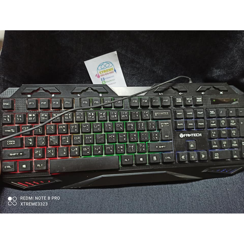 ((ล้างสต๊อก)) KEYBOARD FANTECH K10 HUNTER คีย์บอร์ดเทพ | Shopee Thailand