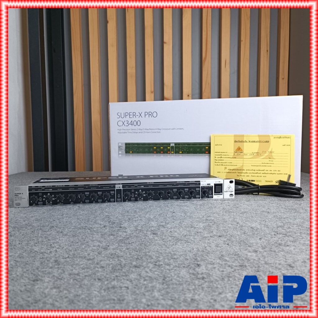 BEHRINGER CX3400 V2 CROSSOVER (สินค้าของแท้รับประกัน บ.เคซี) CX 3400 CX ...