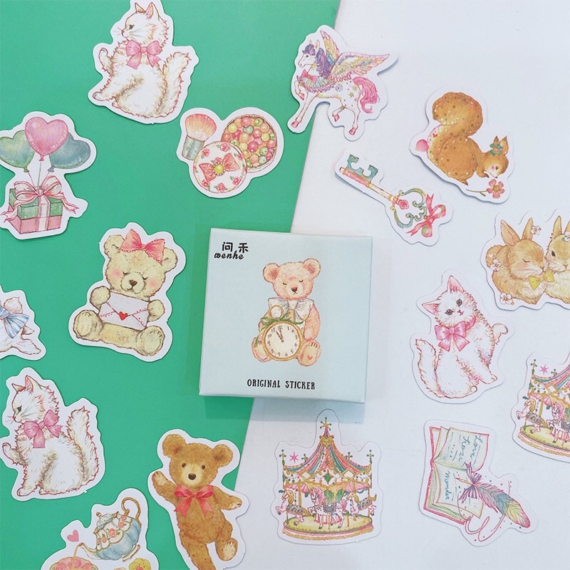 022 Sticker Box สติ๊กเกอร์ตกแต่ง สติกเกอร์น่ารัก | Shopee Thailand