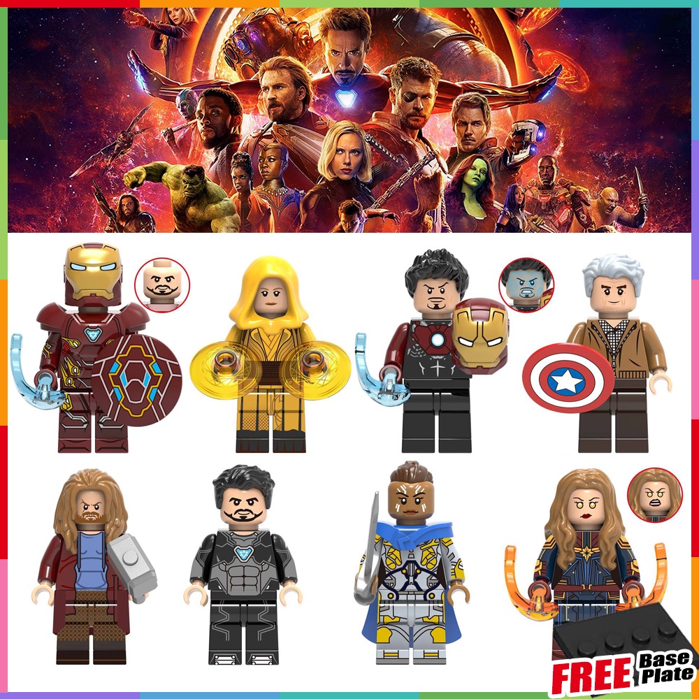 ฟิกเกอร์ Marvel Iron Man MK50 MK8 Tony Stark Thor The Avengers Valkyrie ...